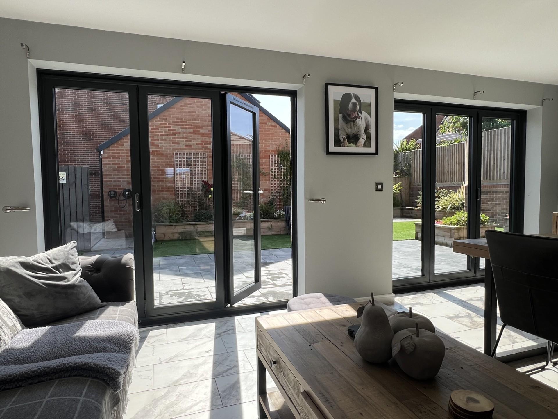 Bi Folding Windows and Doors - Hawthorns Windows